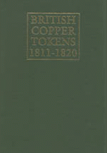 British copper tokens. 1811-1820